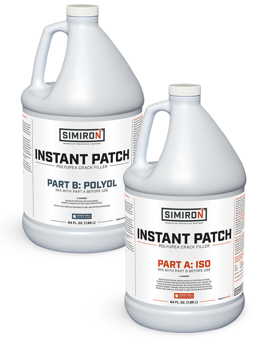 INSTANT PATCH POLYUREA CRACK FILLER 1-GAL KIT – Simiron