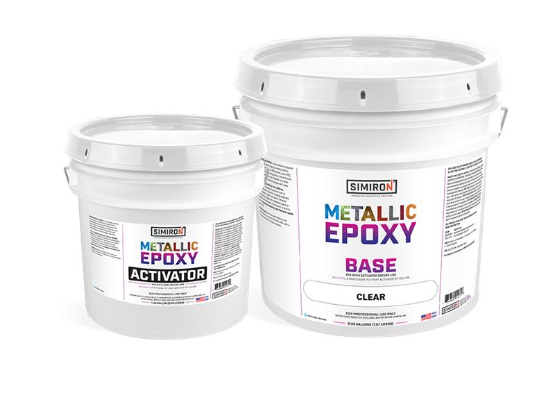 Simiron Metallic Epoxy 3 Gal Kit
