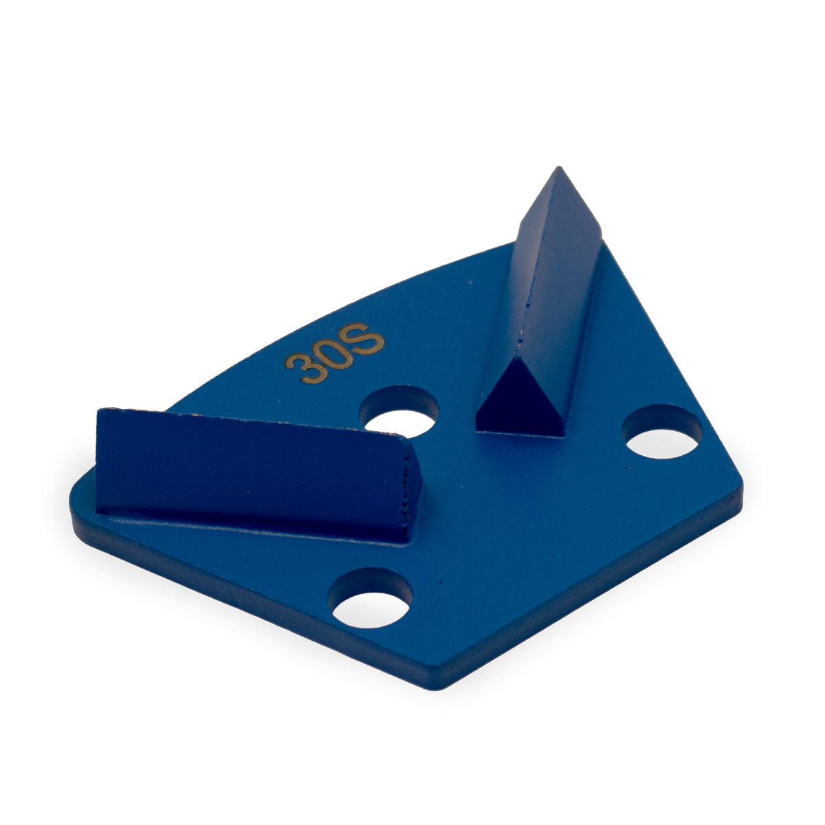 30S Grit Triangle Double Segment Blue for Hard Concrete – Simiron